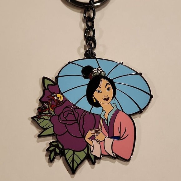 Loungefly | Accessories | Loungefly Disney Princess Mulan Floral Tattoo ...